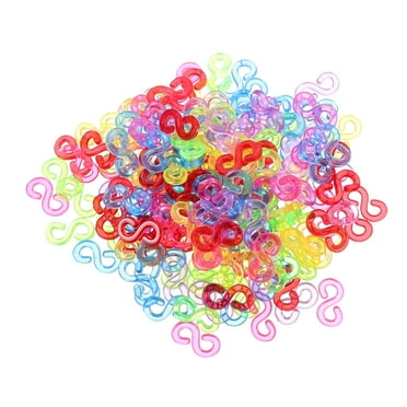 Bluedot Trading 1200 Piece Mulit-Color Rubber Band Loom Band Set and 50 ...