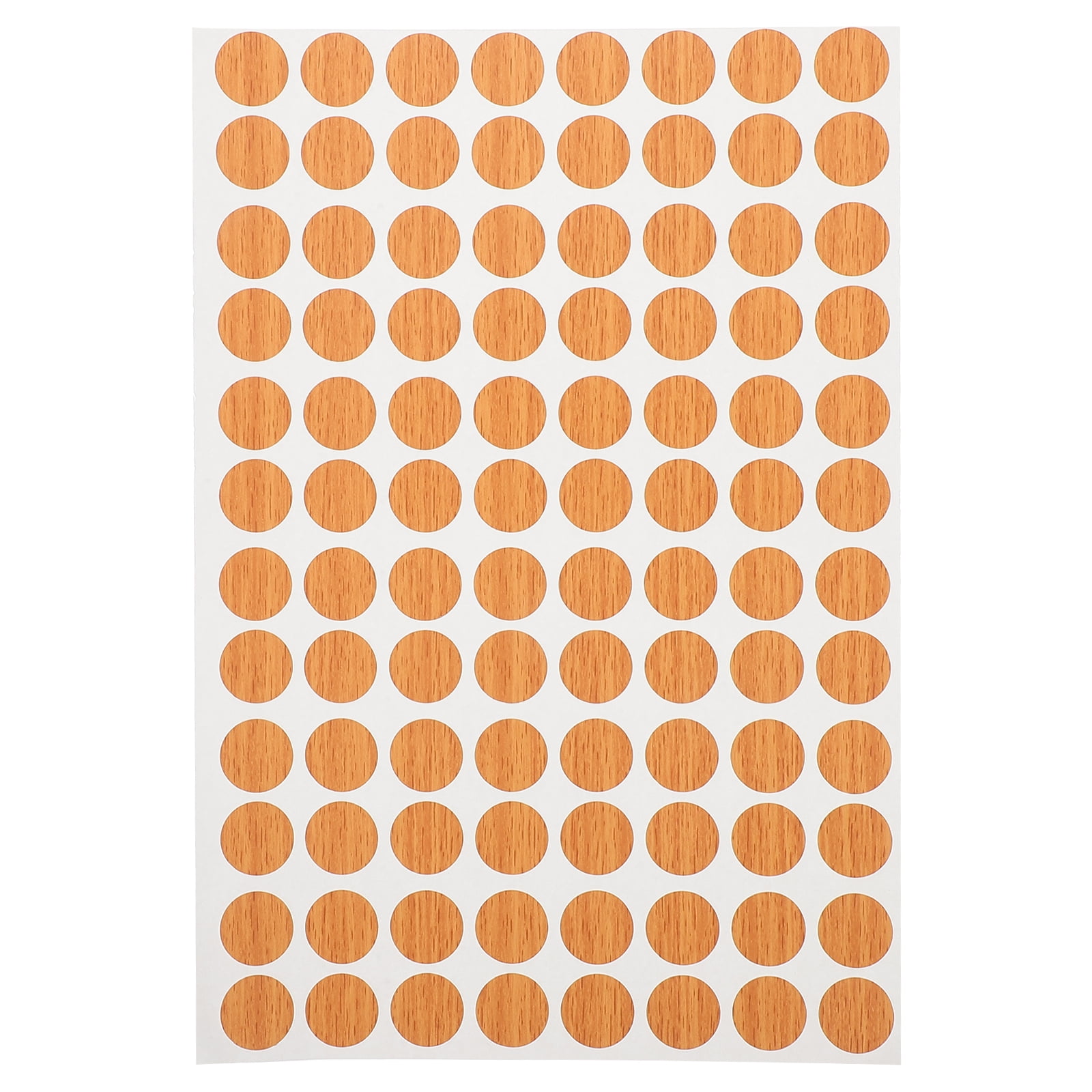 1 Sheet Self Adhesive Screw Hole Cover Sticker for Furniture Cabinet ...