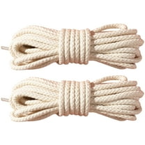 NOGIS Cotton Rope Shoelaces, 10mm Thick, 140cm Length for Shoes, Boot ...