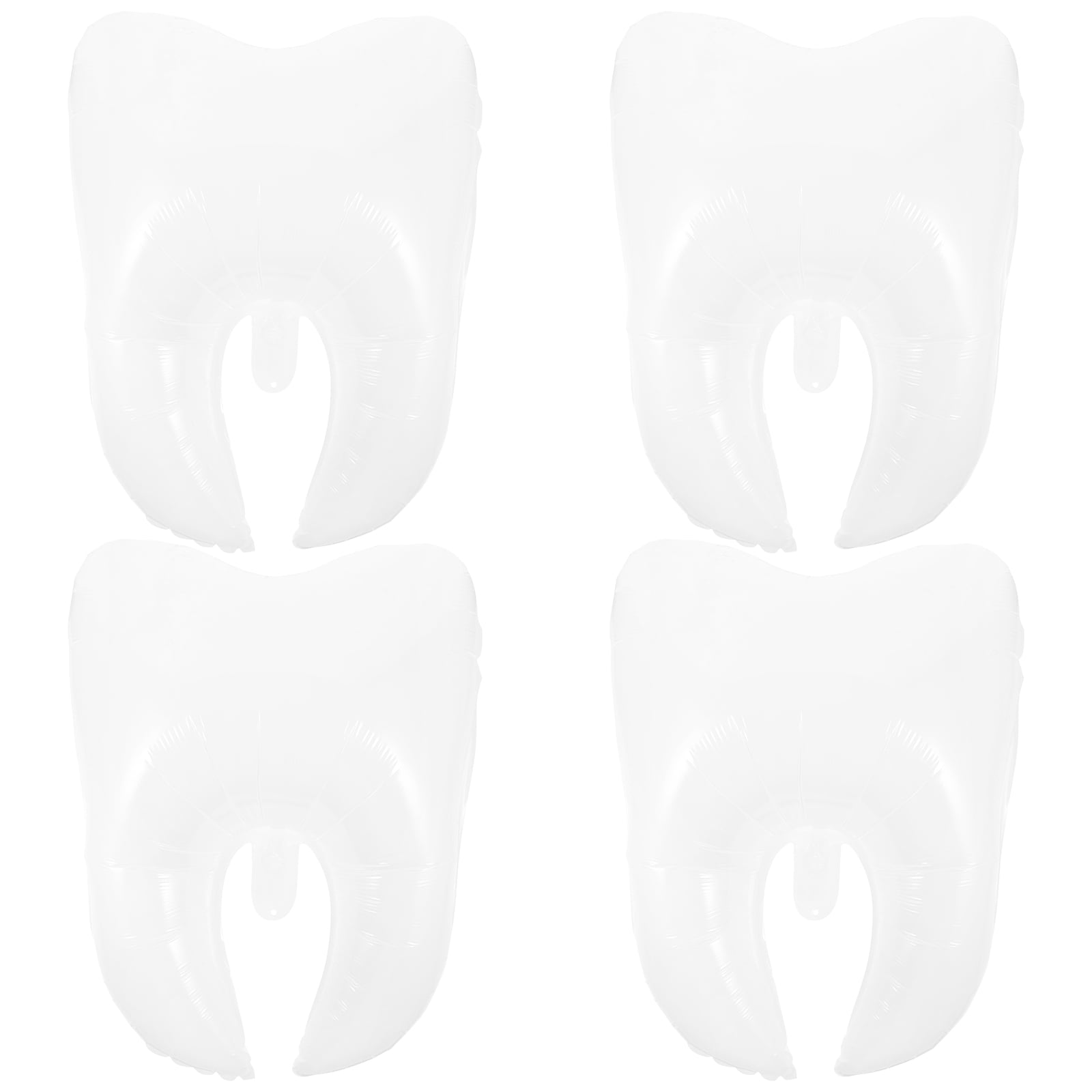 Guyelim tooth balloon 4Pcs Tooth Shaped Balloons Baby Shower Large ...