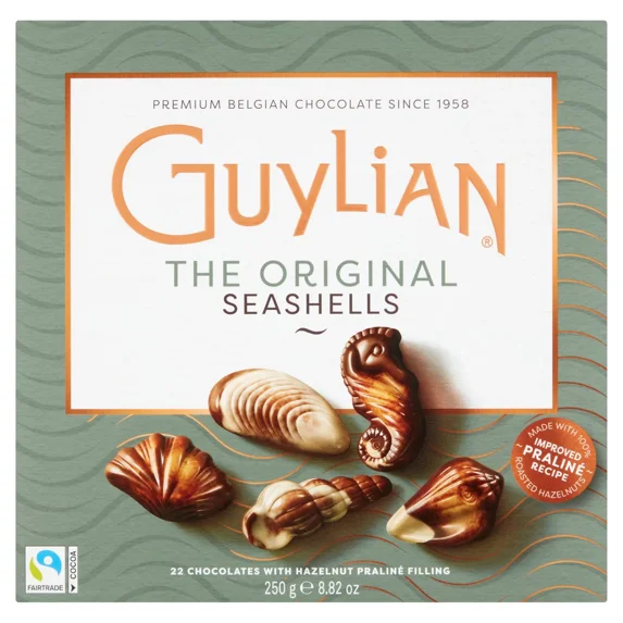 Guylian Seashells Belgian Chocolate, 8.8 OZ Box - 250g - Walmart.com