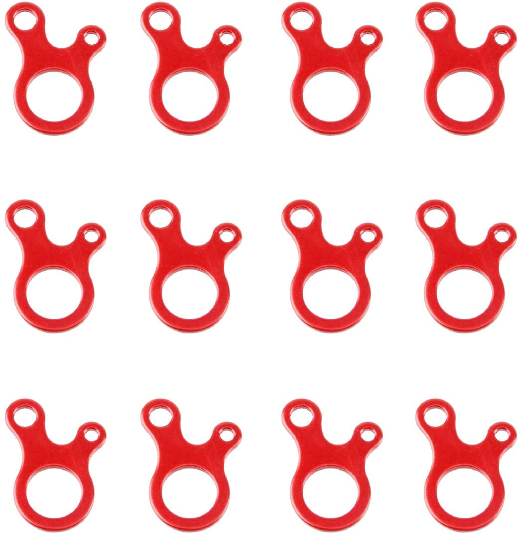 Guyline Cord Adjuster Rope Tensioner Tent Guy Line Paracord Tightener Loop Alien Aluminum Alloy ...