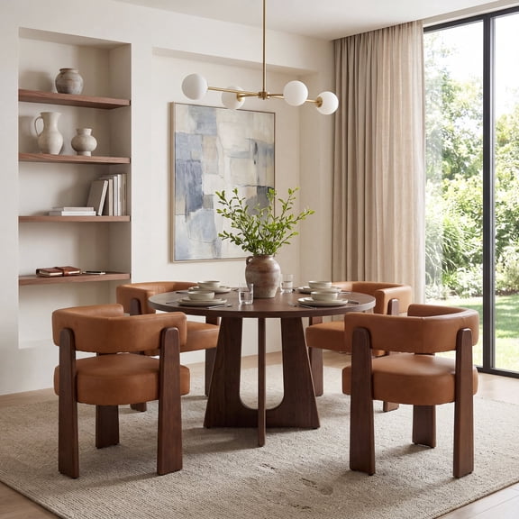 Shop Round Back Dining Chairs for Elegant Home Dining Spaces