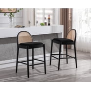 SAFAVIEH Brando Bar Stool Brown / Brown - Walmart.com