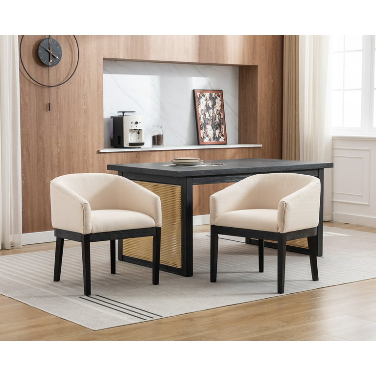 Farmhouse upholstered dining chairs store