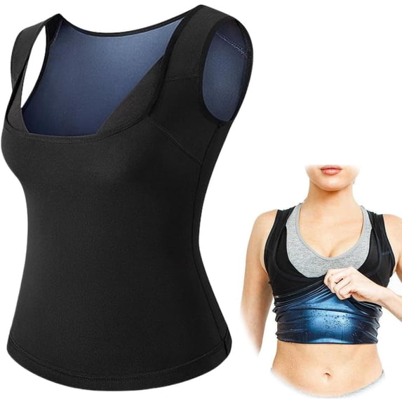 Guys Men Chest Gynecomastia Compression Top, Sauna Vest for Men and ...