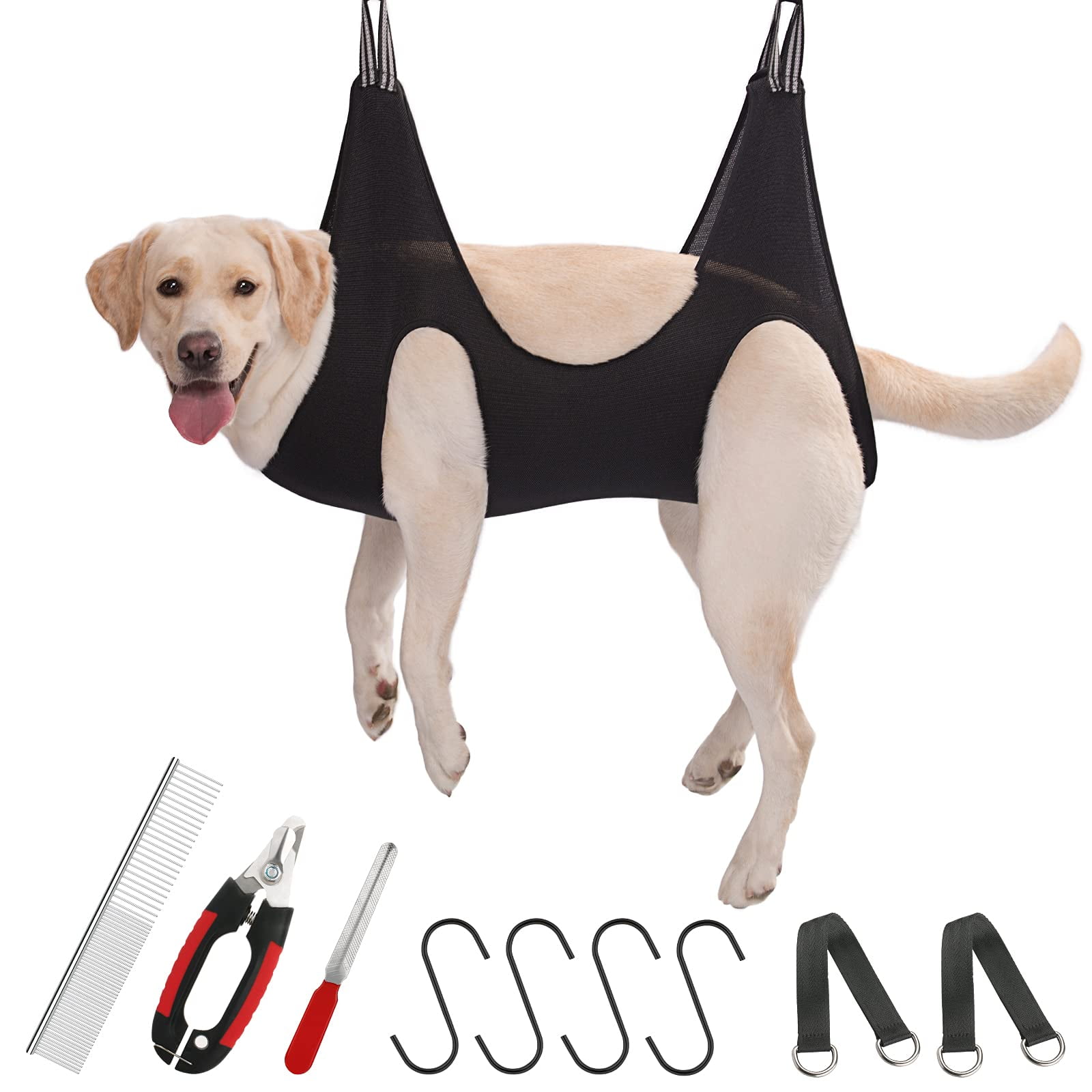 Guzekier Pet Dog Grooming SBF3 Hammock Harness for Large Dogs, Dog ...