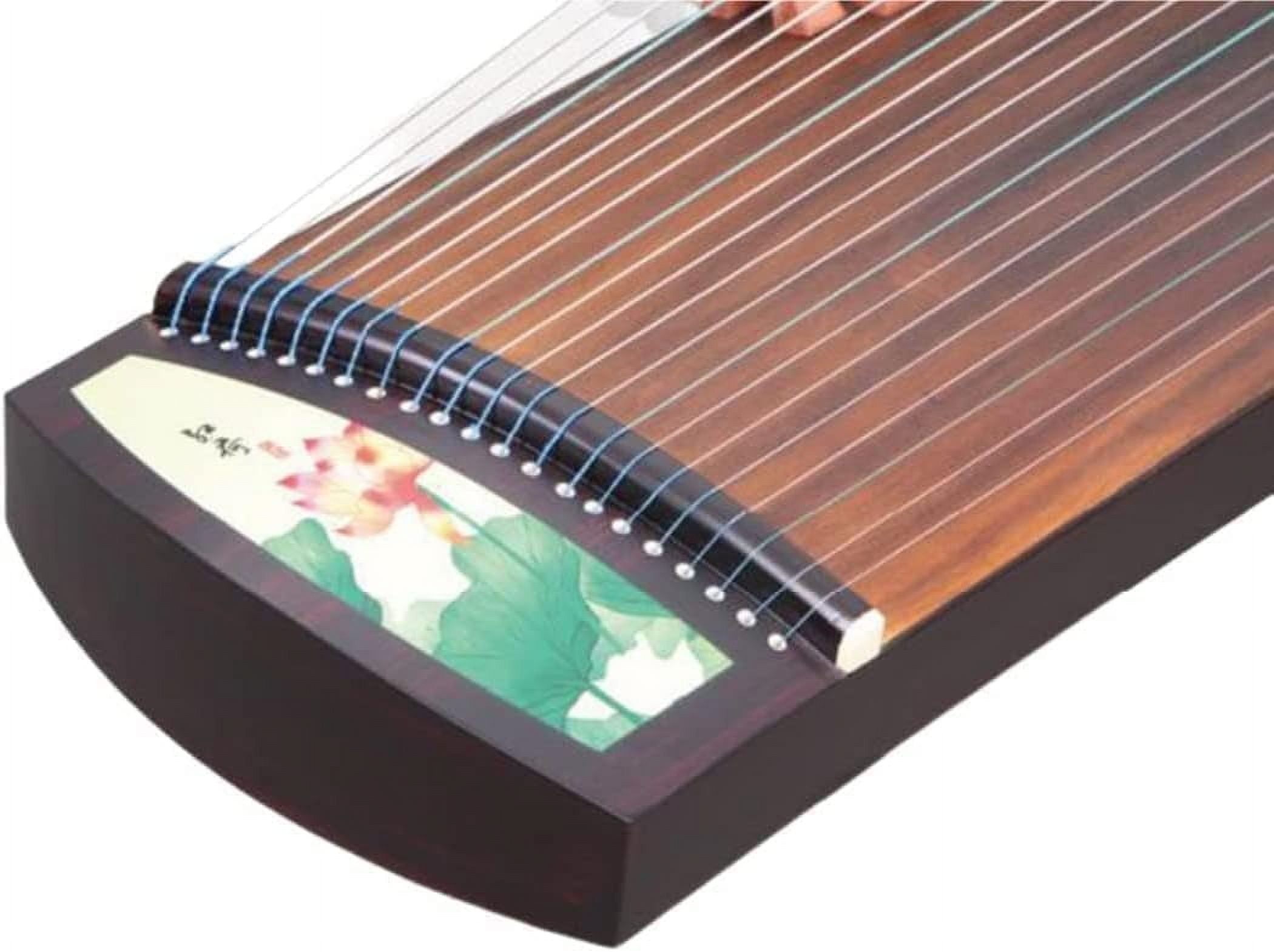 Guzheng 125cm professional playing level lotus pattern Chinese string ...