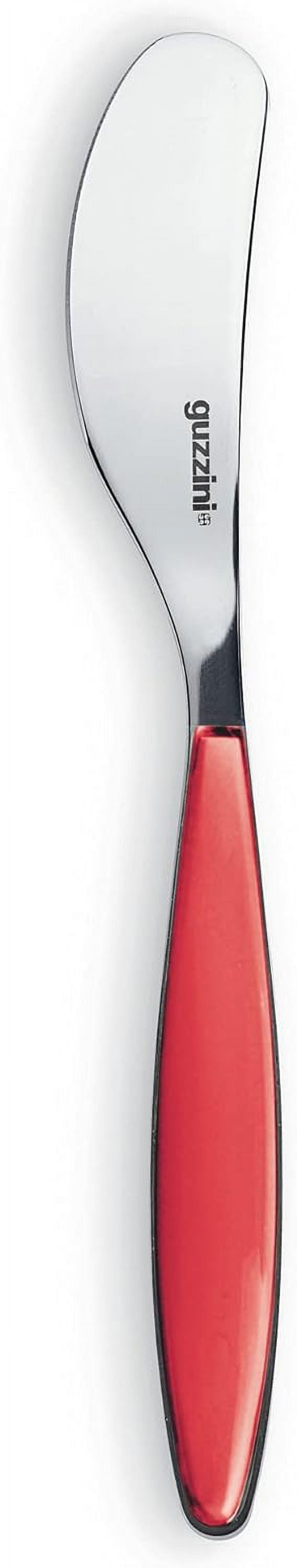 Guzzini Feeling Butter Knife Transparent Red - Walmart.com
