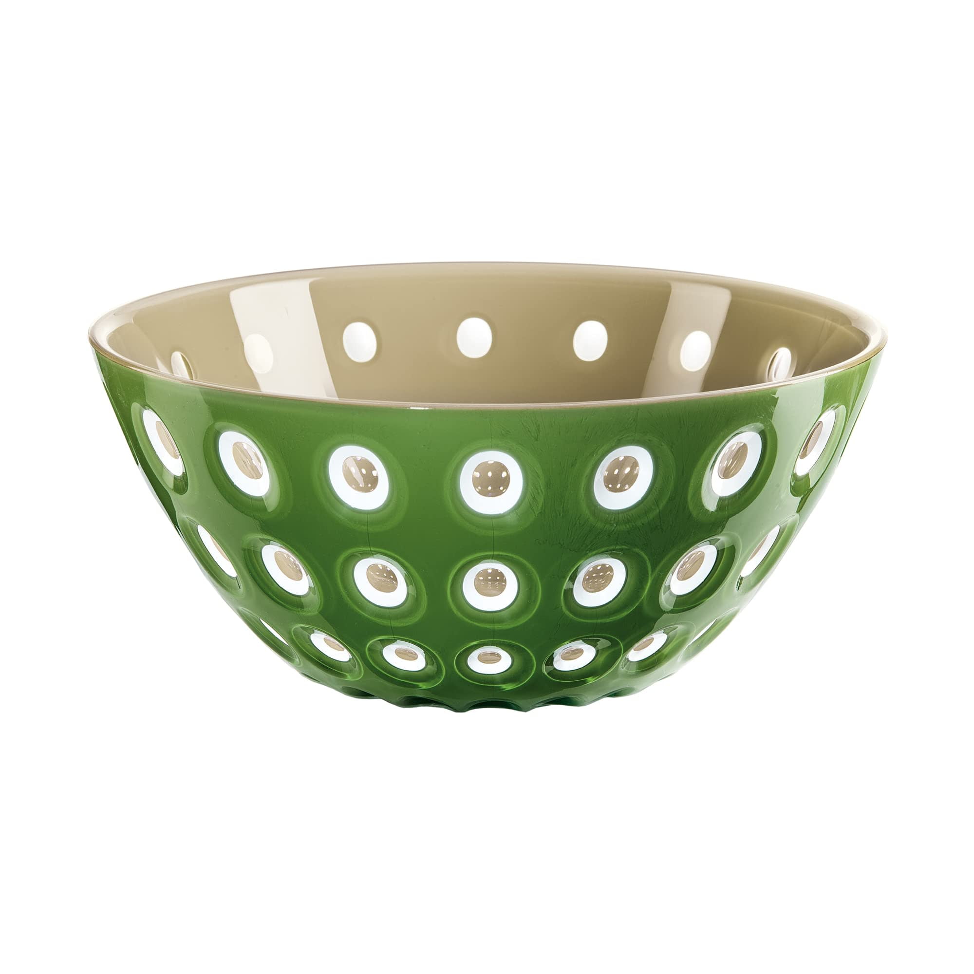 Guzzini Le Murrine Bowl - Sand/White/Moss green, Sand/White/Moss Green ...