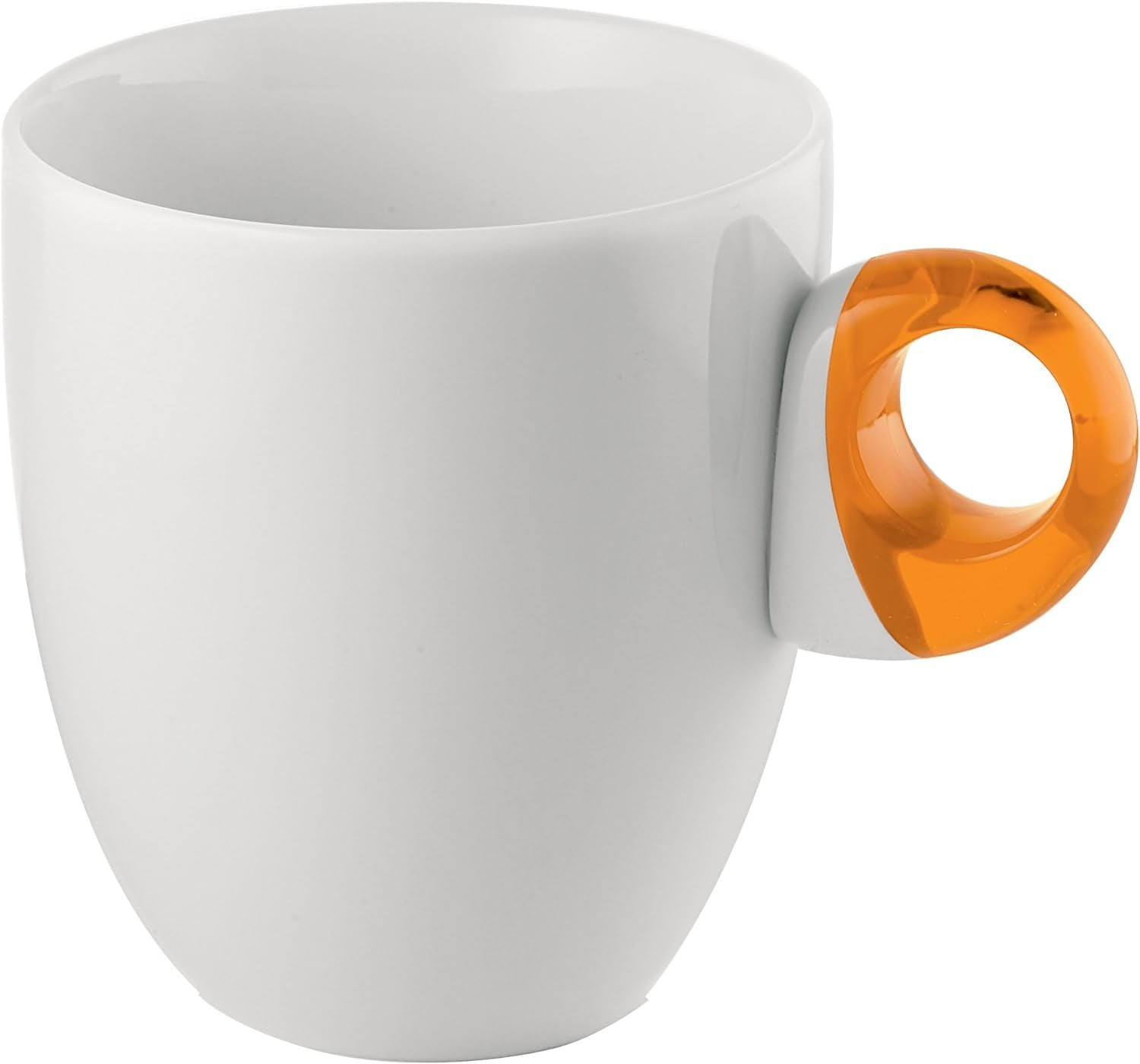Guzzini - Mug Feeling-Transparent Orange - Walmart.com