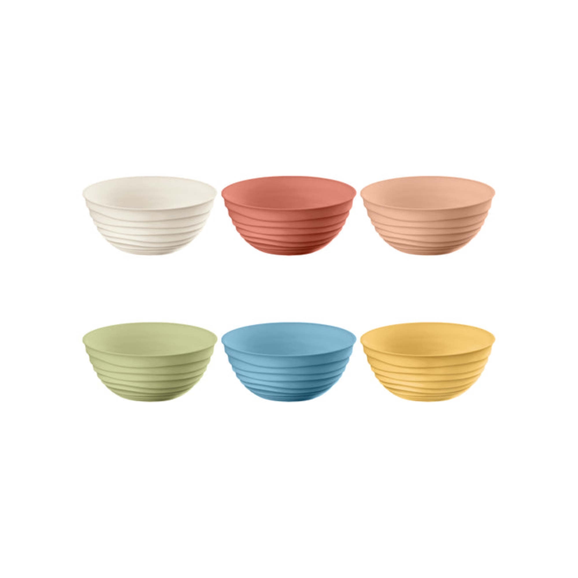 Guzzini Tierra Bowls - Set of 6, Assorted - Walmart.com