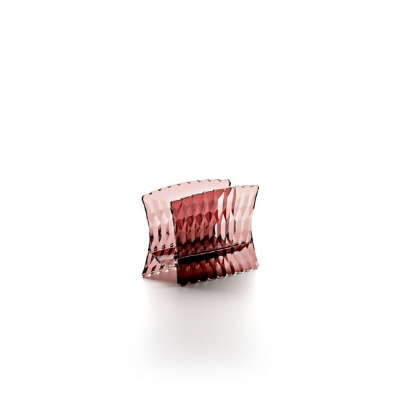 Guzzini Vanity Collection Napkin Holder - Translucent Acrylic with Dual ...