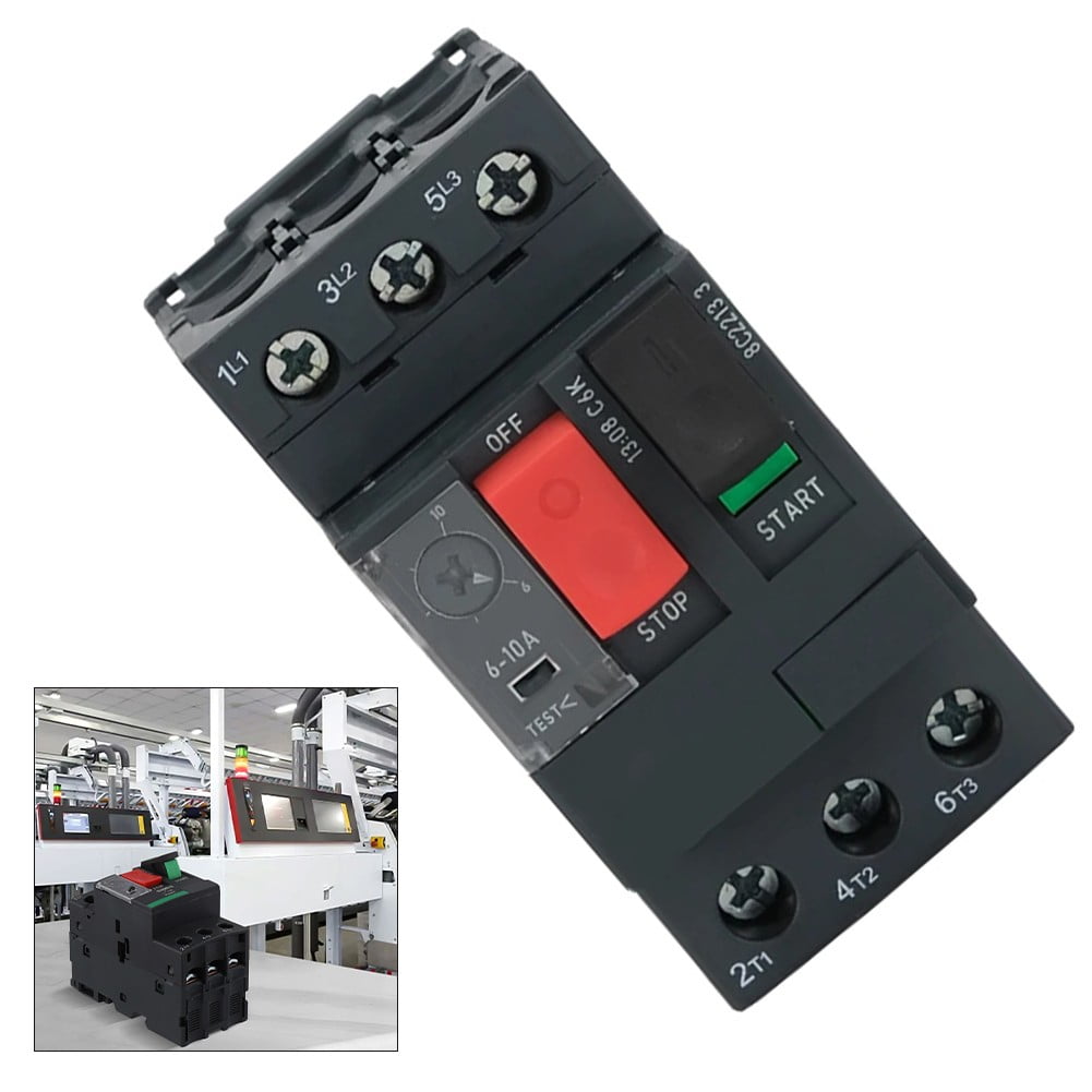 Gv2 Thermal Overload Motor Protection Switch For Single Three Phase ...