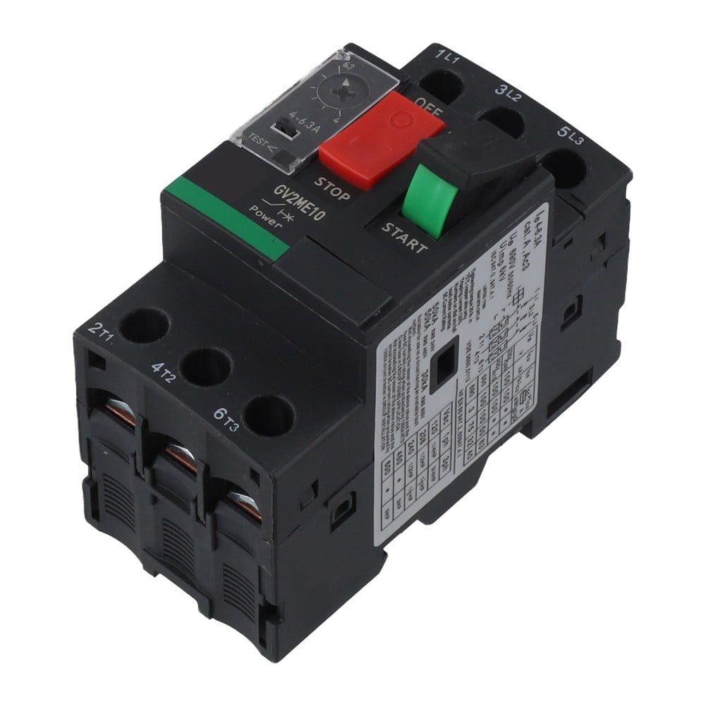 Gv2 Thermal Overload Motor Protection Switch For Single Three Phase ...