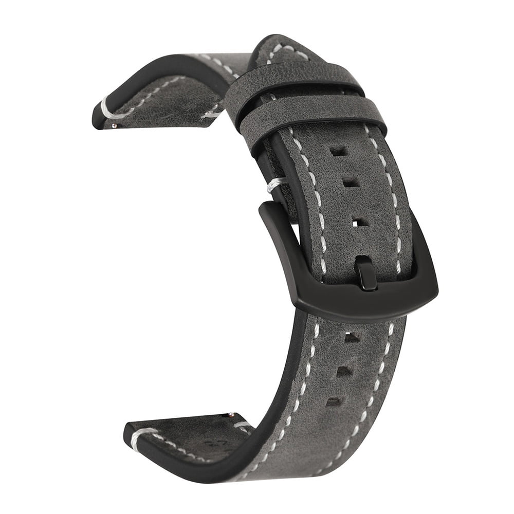 Gvcord Genuine Soft Leather Watch Band Strap Vintage Leather Watch Band ...