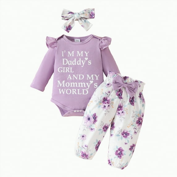 Gvdentm Baby Girl Clothes 3 Months Newborn Infant Baby Girl Clothes ...