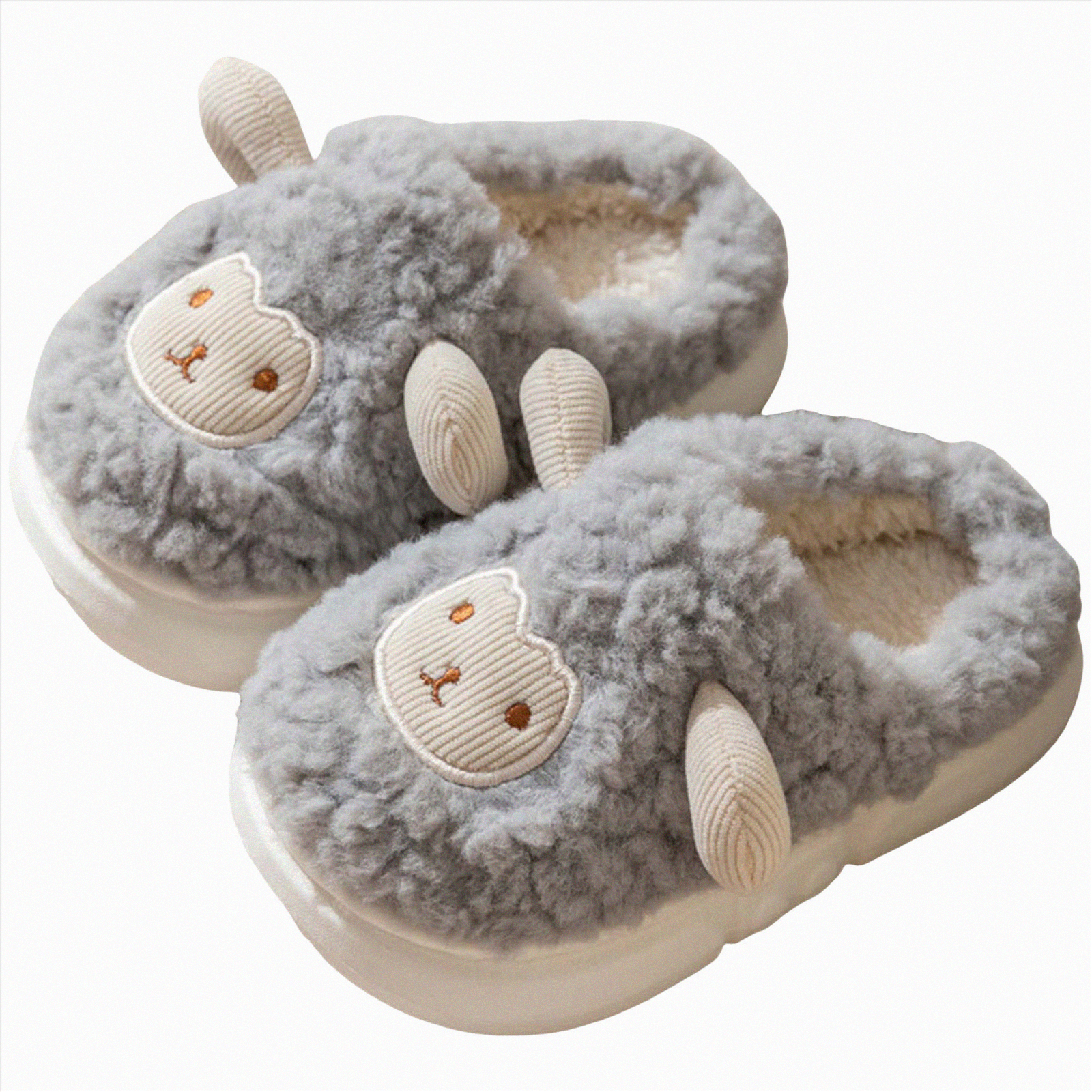 Gvdentm Big Kids Slippers for Boys Girls Winter Warm Cute Dog House ...