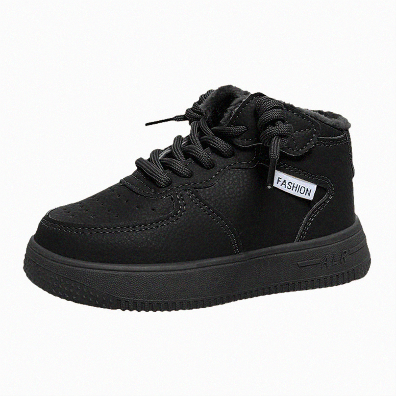 Gvdentm Boys' Hiking Shoes Boys Girls Side Zipper Combat Ankle Boots ...