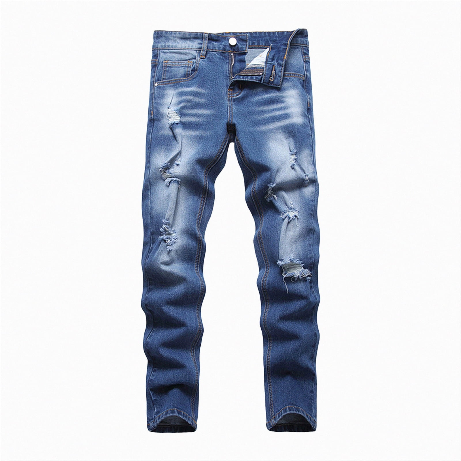 Gvdentm Boys Ripped Jeans Boy's Skinny Fit Ripped Destroyed Distressed ...