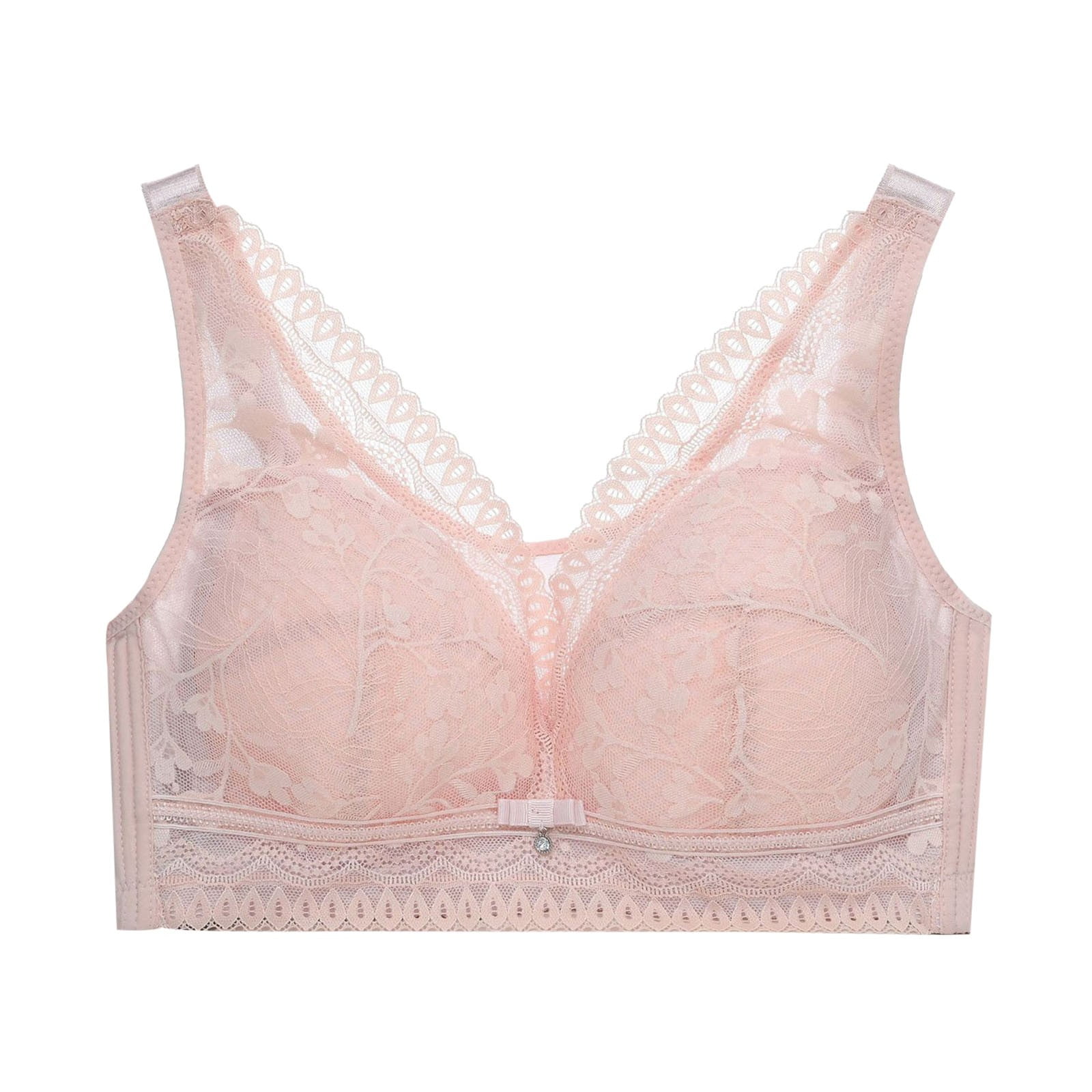 Gvdentm Bra for Women - Full Coverage Bras Plus Size Lace Bra Womans ...