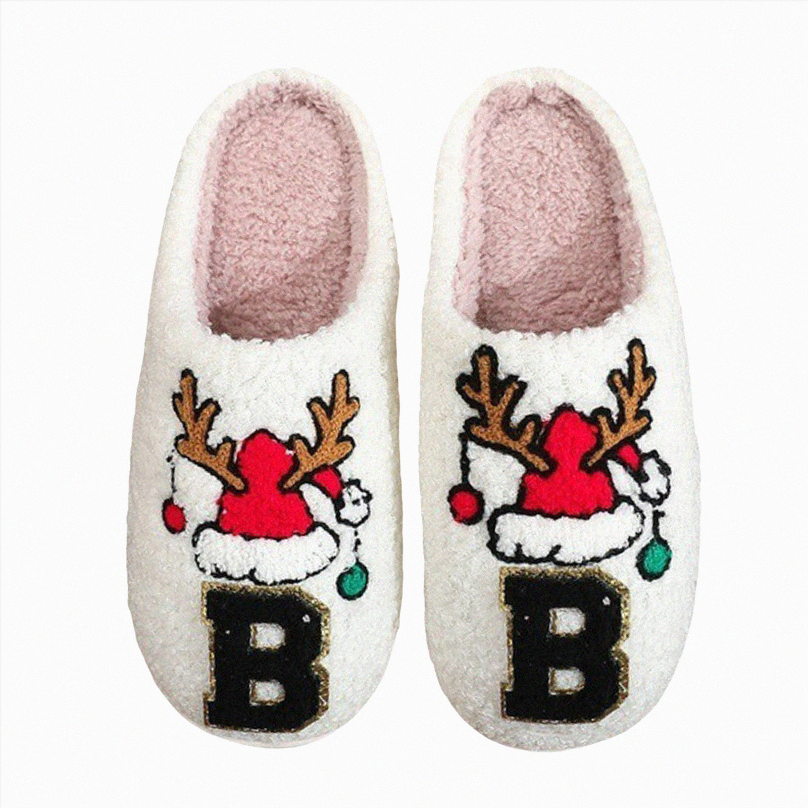 Gvdentm Christmas Slippers for Women and Men Cartoon Matching Slippers ...
