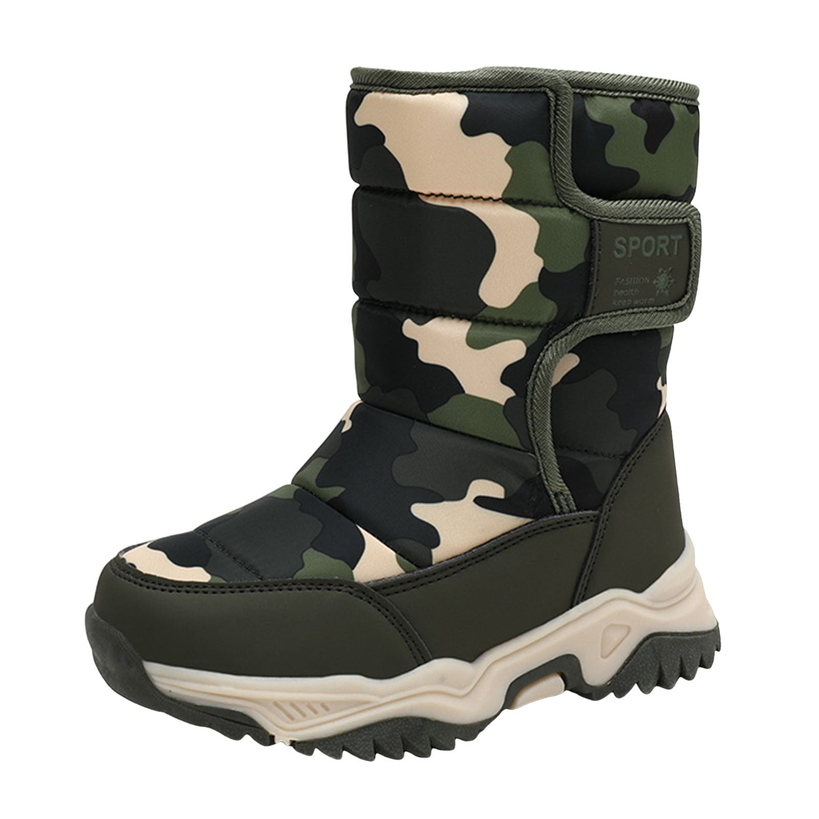 Gvdentm Dress Boots Girls Size 3 Winter Outdoor Boots Waterproof with ...