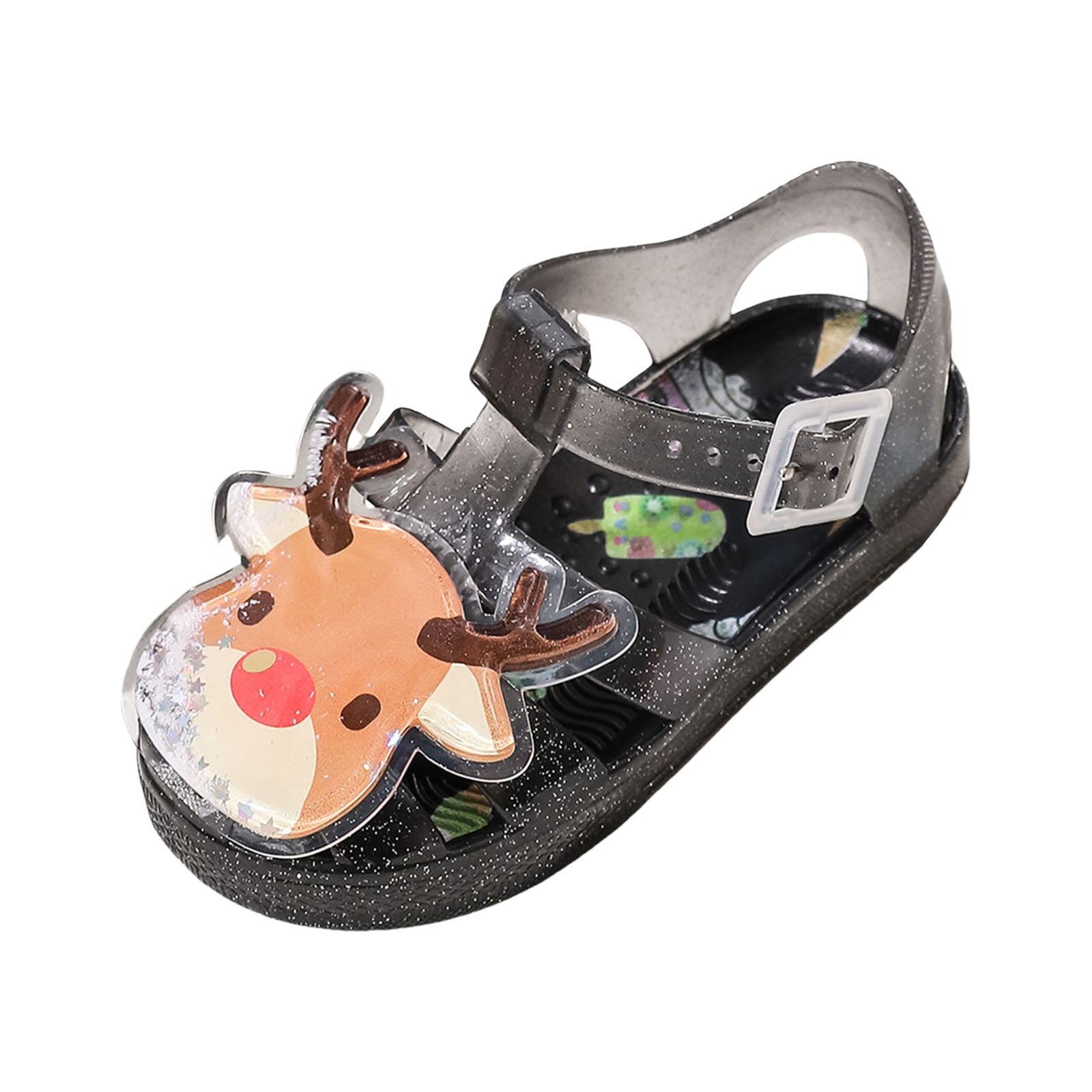 Gvdentm Flats Mary Jane Dance Party Shoes Size 4, Snow Princess ...