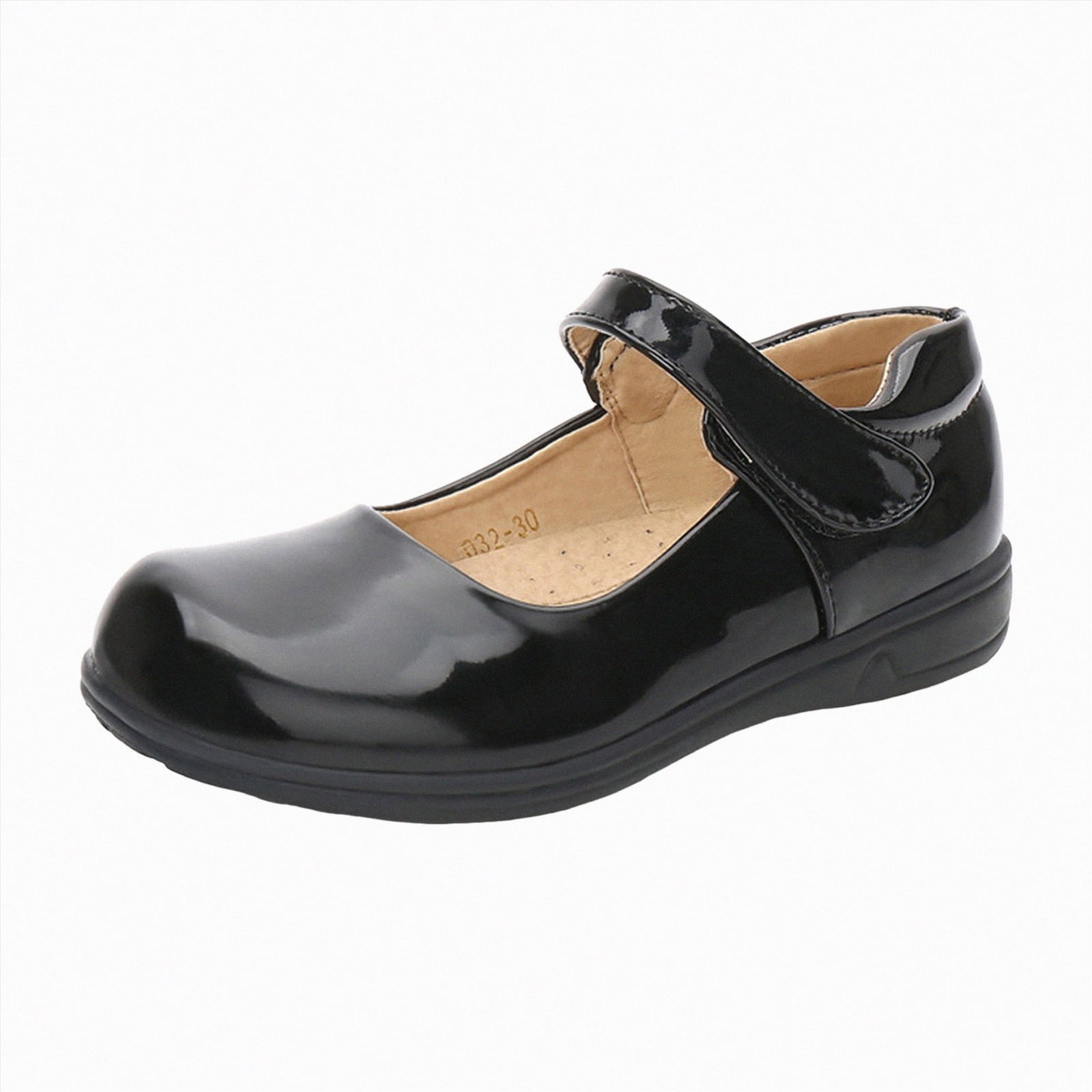 Gvdentm Girl Heels Mary Jane Low Heel Princess Flower Wedding Flats ...
