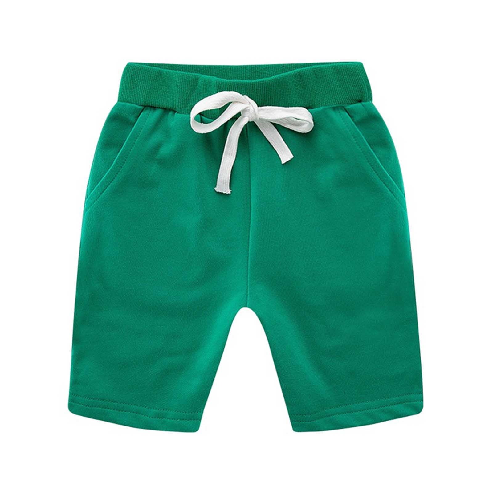 Gvdentm Girl Pants 7-8 Unisex Baby Toddler Cotton Shorts Baby Pull-on ...