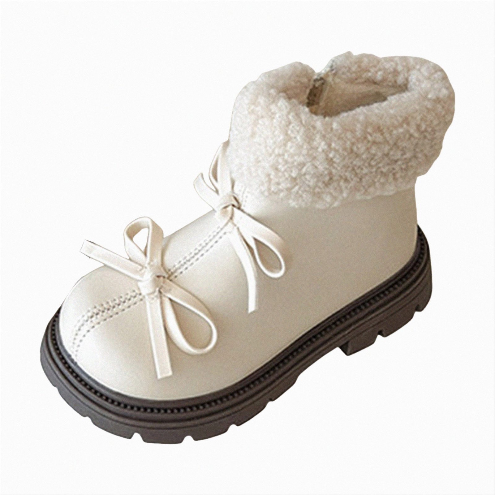 Gvdentm Girls Boots Winter Toddler Snow Boots Boys Girls Waterproof ...