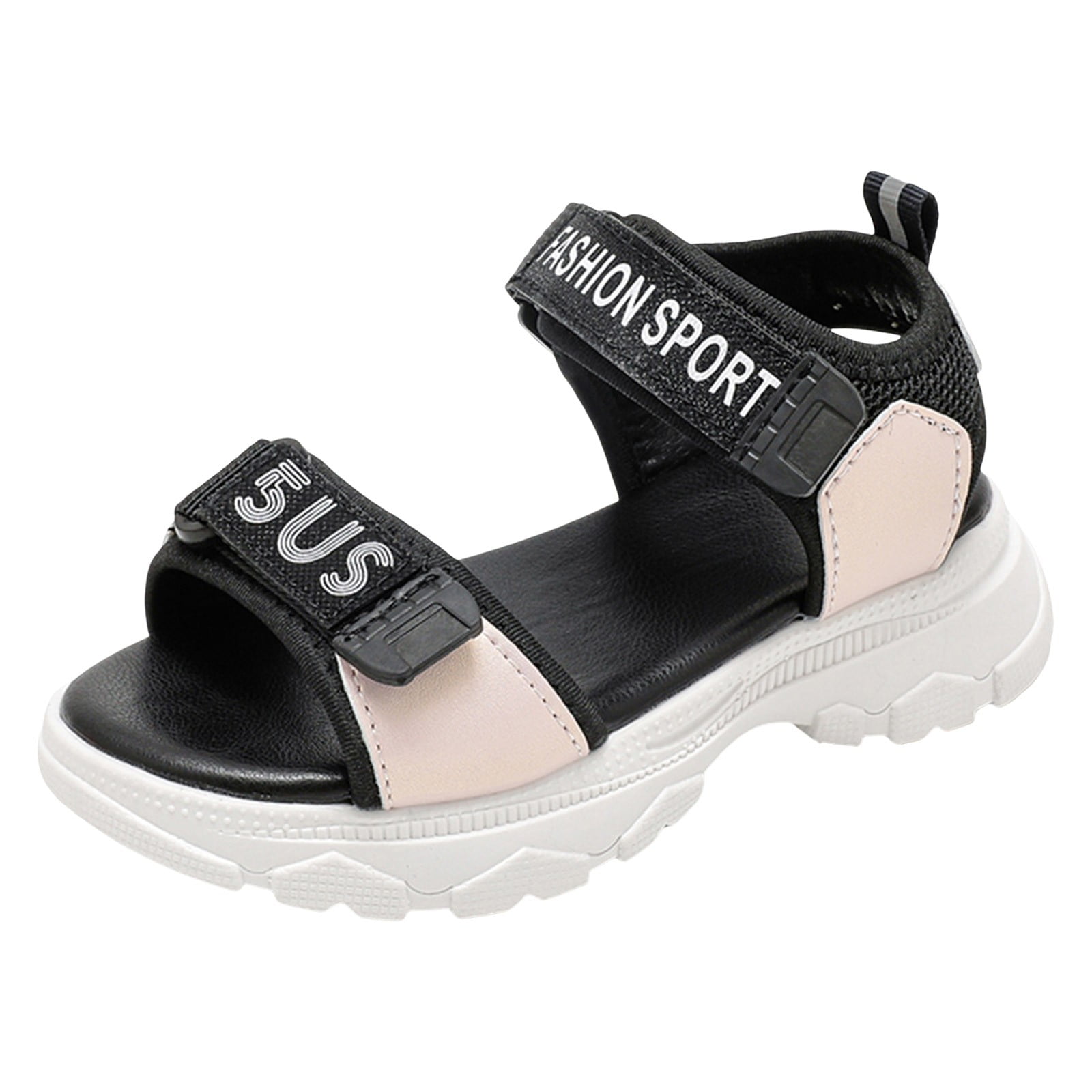 Gvdentm Girls Sandals Size 12 Unisex Kids Summer Slide Sandals Baby ...