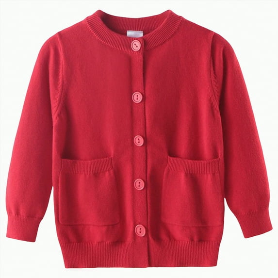 Gvdentm Girls Sweaters 7-8 Girls and Toddlers' Uniform Slim Fit ...