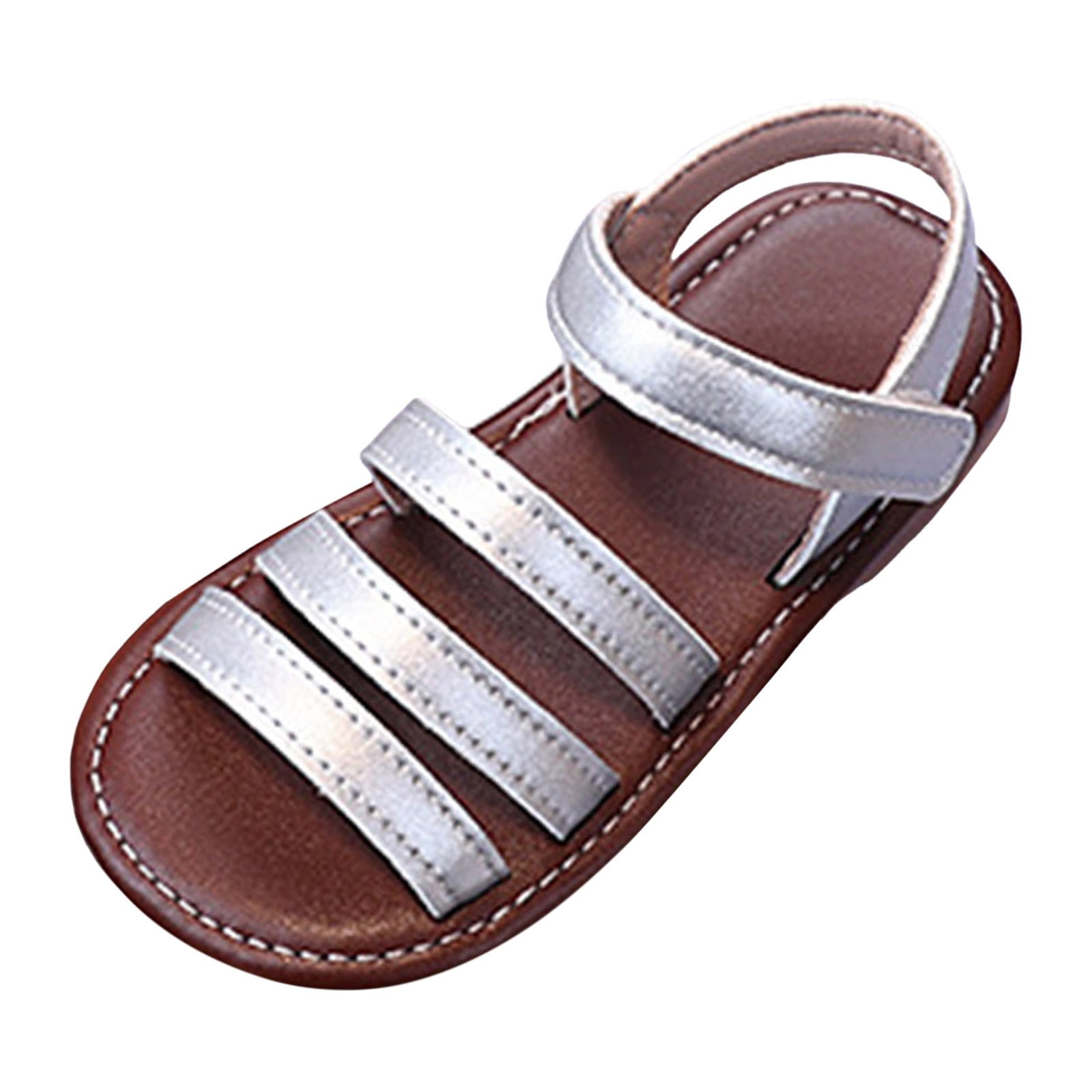 Gvdentm Sandals Girls Girls Gladiator Sandals Cute Open Toe Breathable ...
