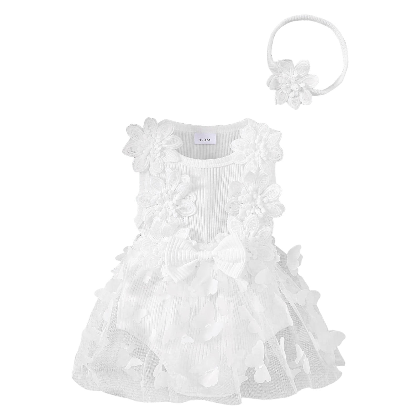 Gvdentm Kid Set 9-12 Month Girl Clothes Princess Outfits Lace Romper ...