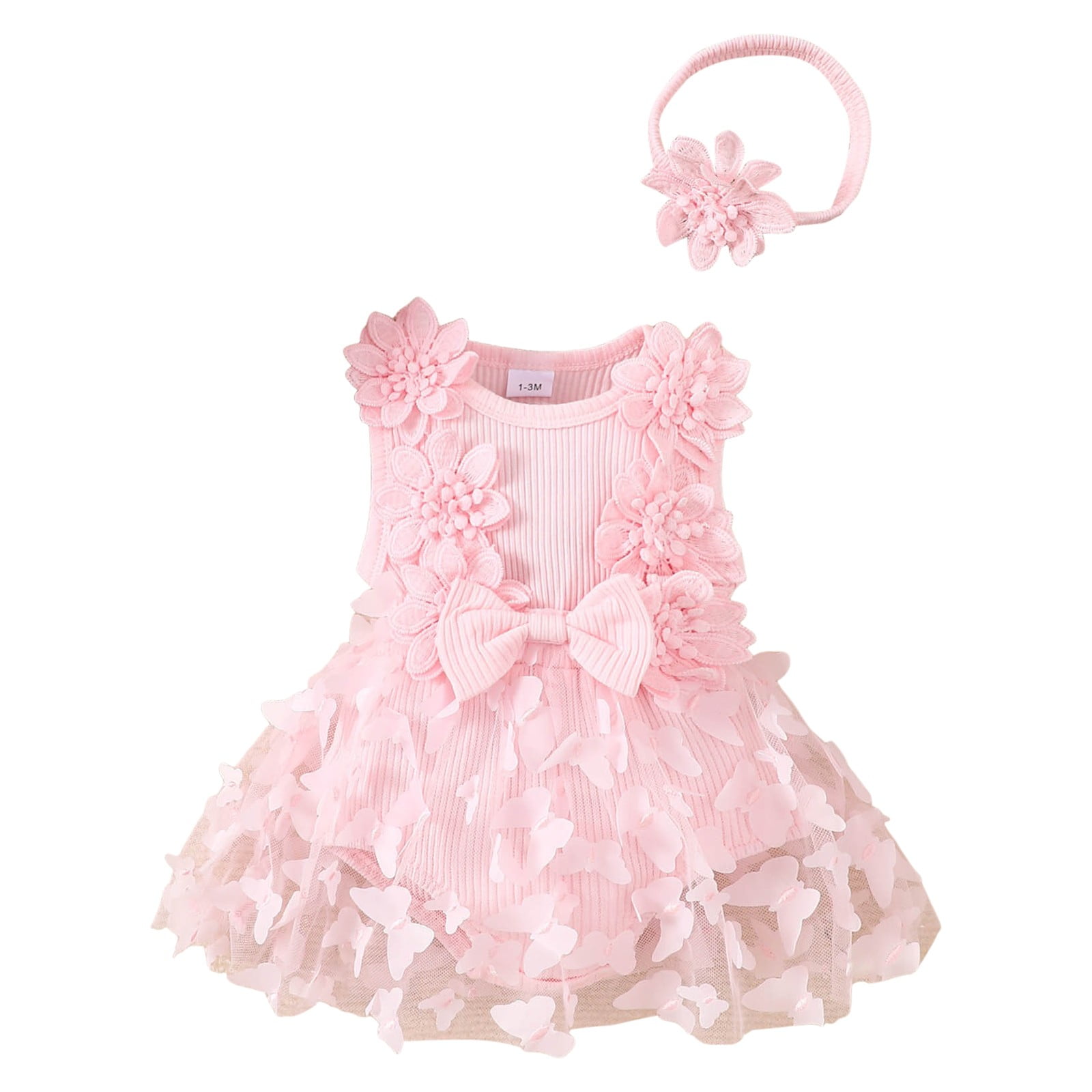 Gvdentm Kid Set Summer Clothes Princess Outfits Lace Romper Skirt Dress ...