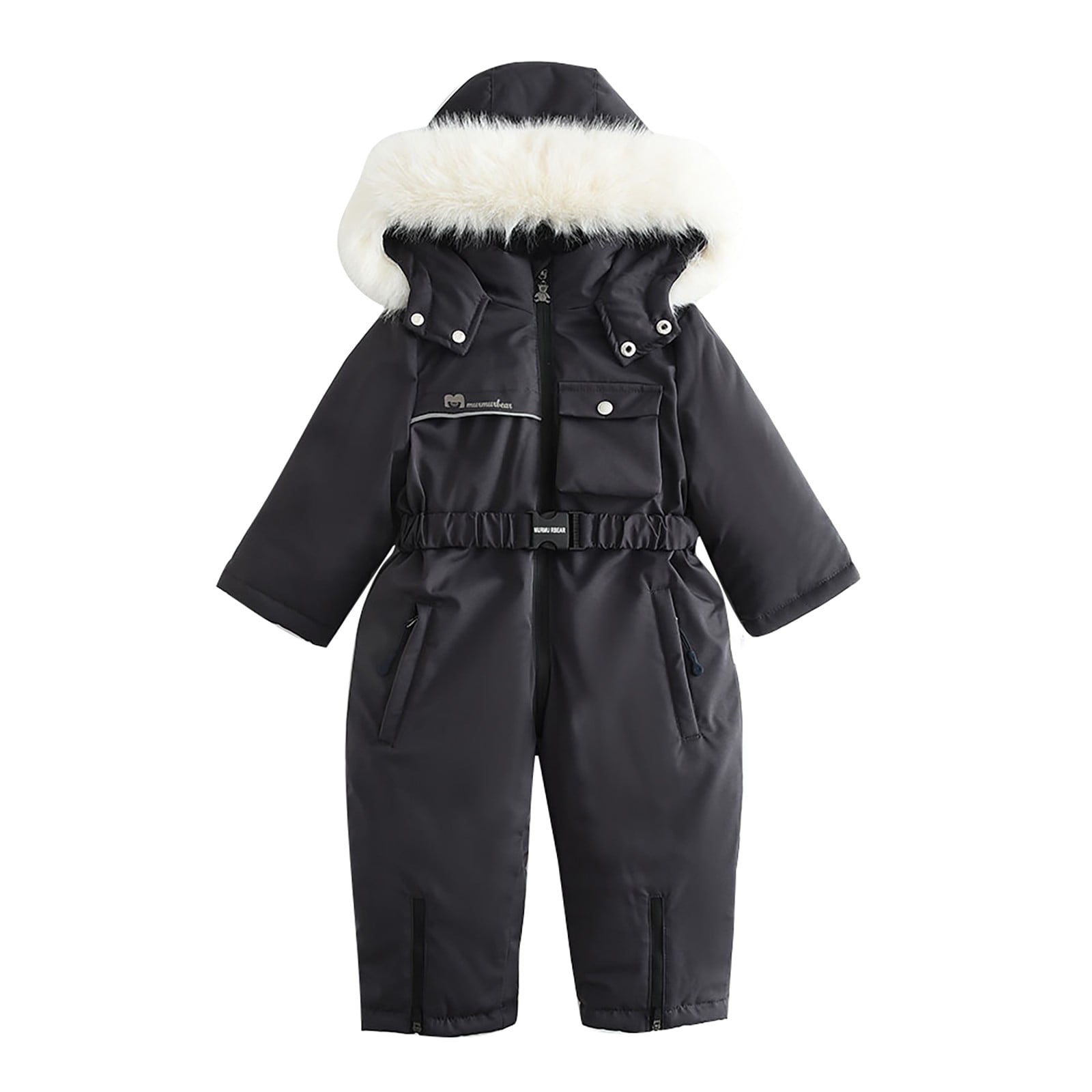 Gvdentm Kids Baby One Piece Snowsuits(12M-4T) Overalls Ski Suits Jackets Coats Jumpsuits Winter ...