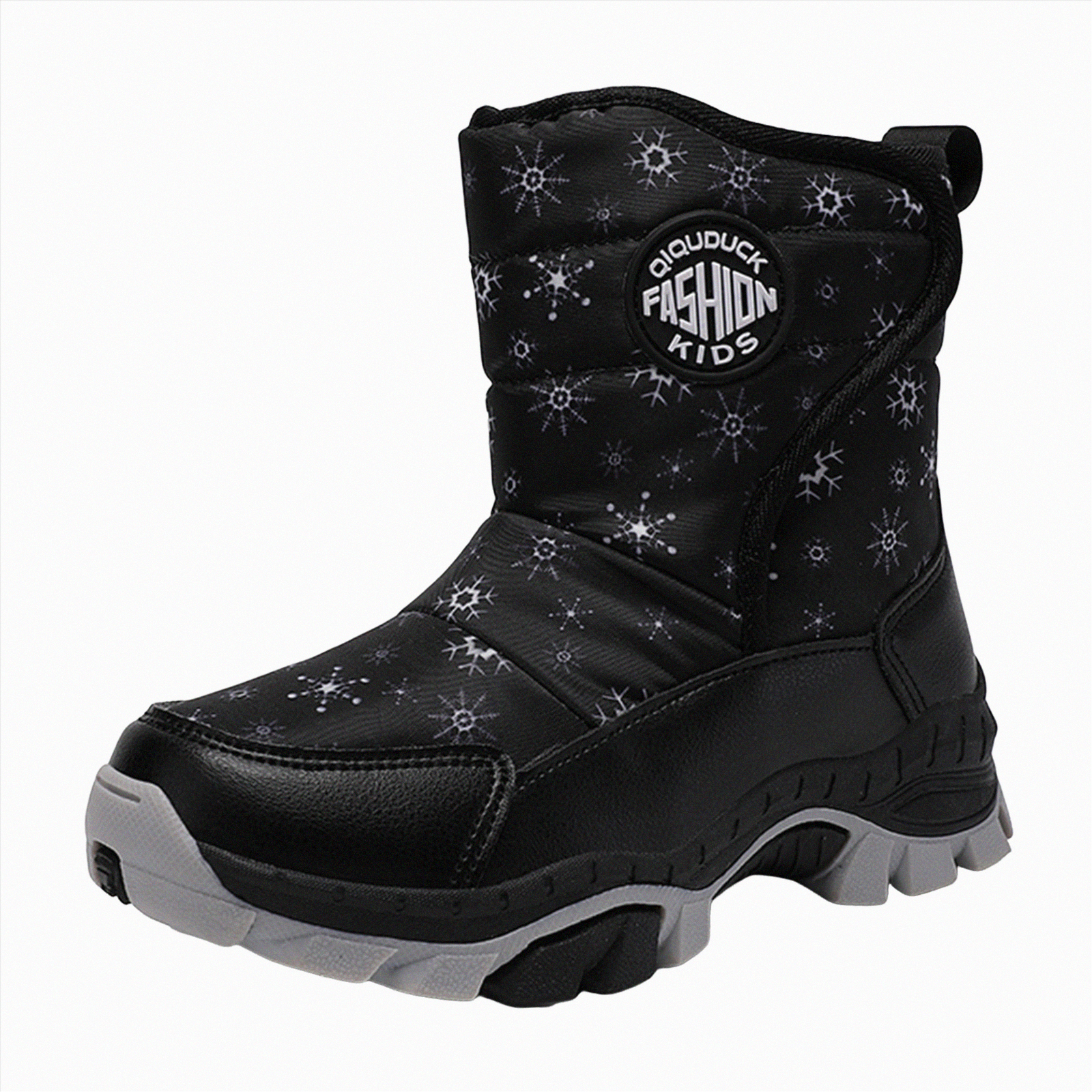 Gvdentm Kids Snow Boot Waterproof Lightweight Kid Snow Boots with ...