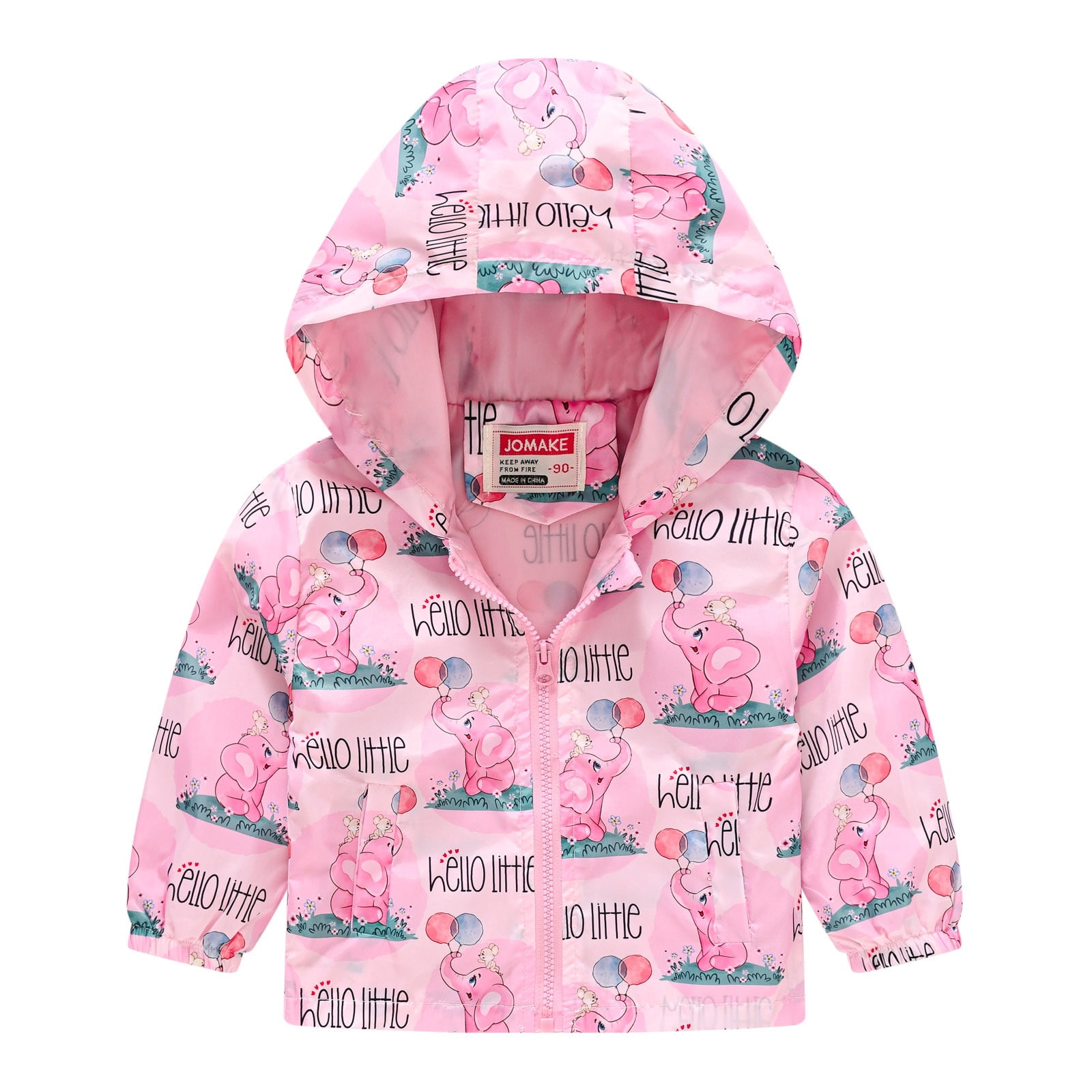 Gvdentm Lightweight Rain Jacket Girl Toddler Boy Girl Rain Jackets ...