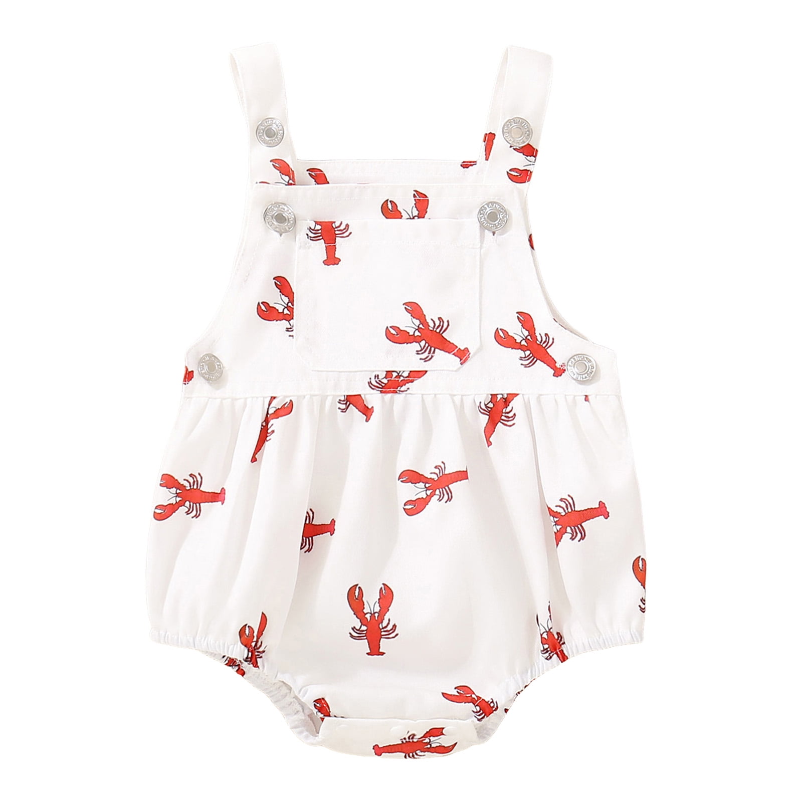 Gvdentm Preemie Baby Girl Clothes Baby Cotton Linen Overalls Solid ...