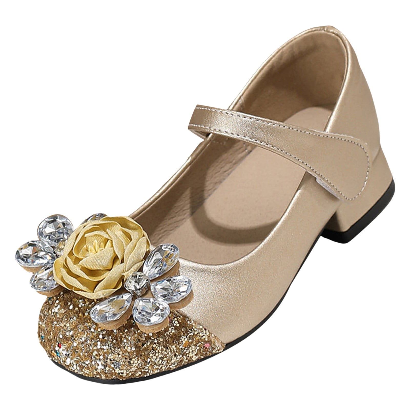 Gvdentm Sandals for Girls 10-12 Mary Jane Shoes with Pretty Satin ...
