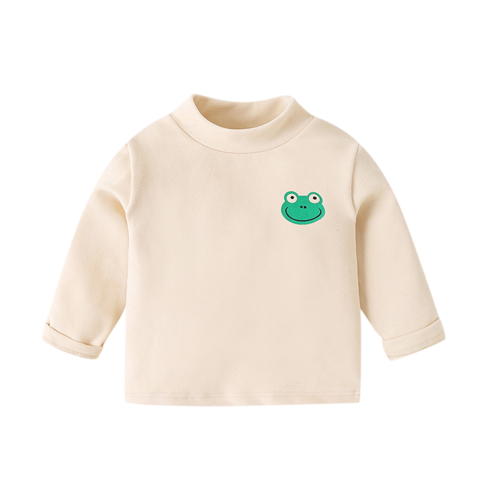 Gvdentm Toddler Baby Boy Girl Basic Solid Plain T Shirts Tops Tee Shirt ...
