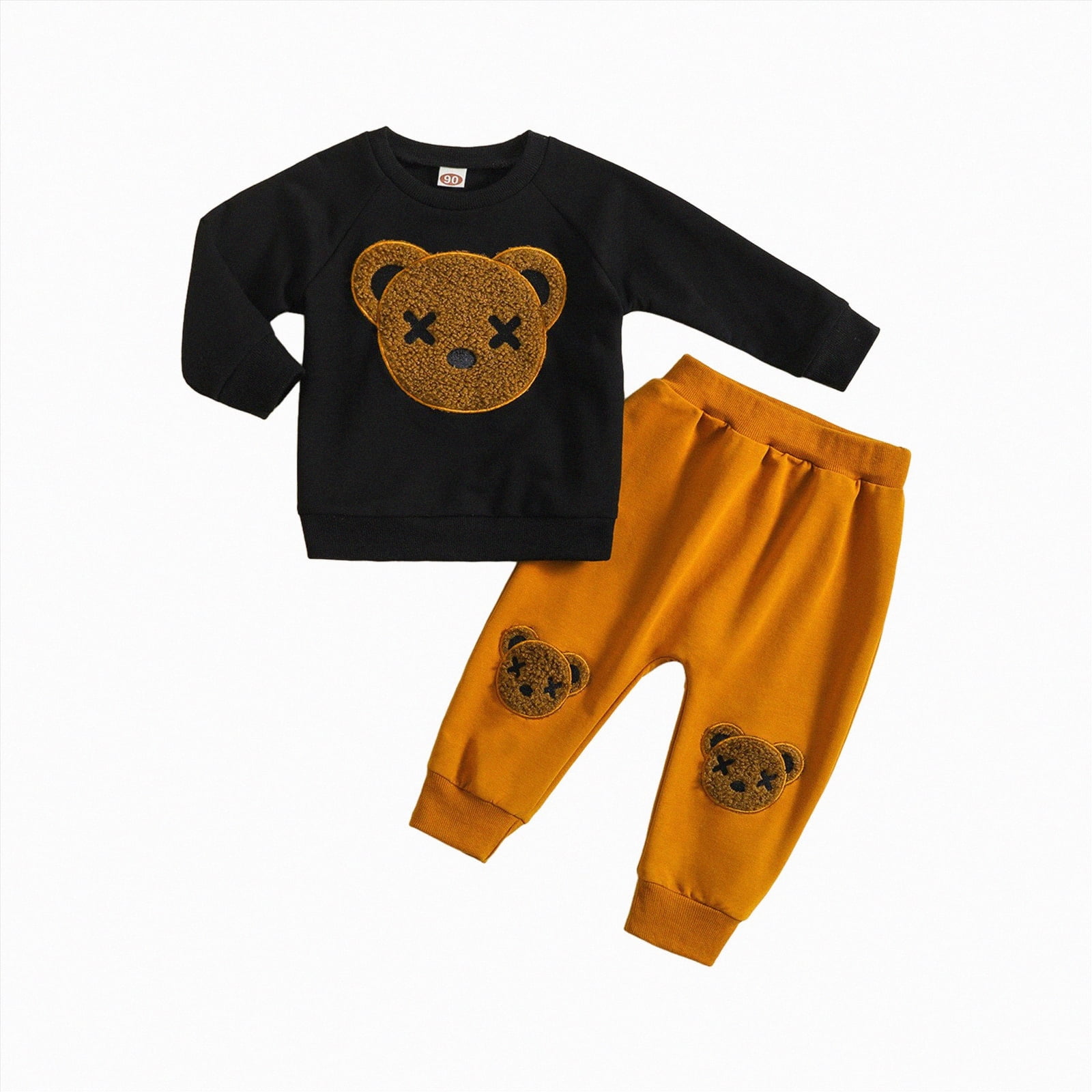 Gvdentm Toddler Boy Girl Clothes 2T 3T 4T 5T 6T 7T Fall Outfits Baby ...