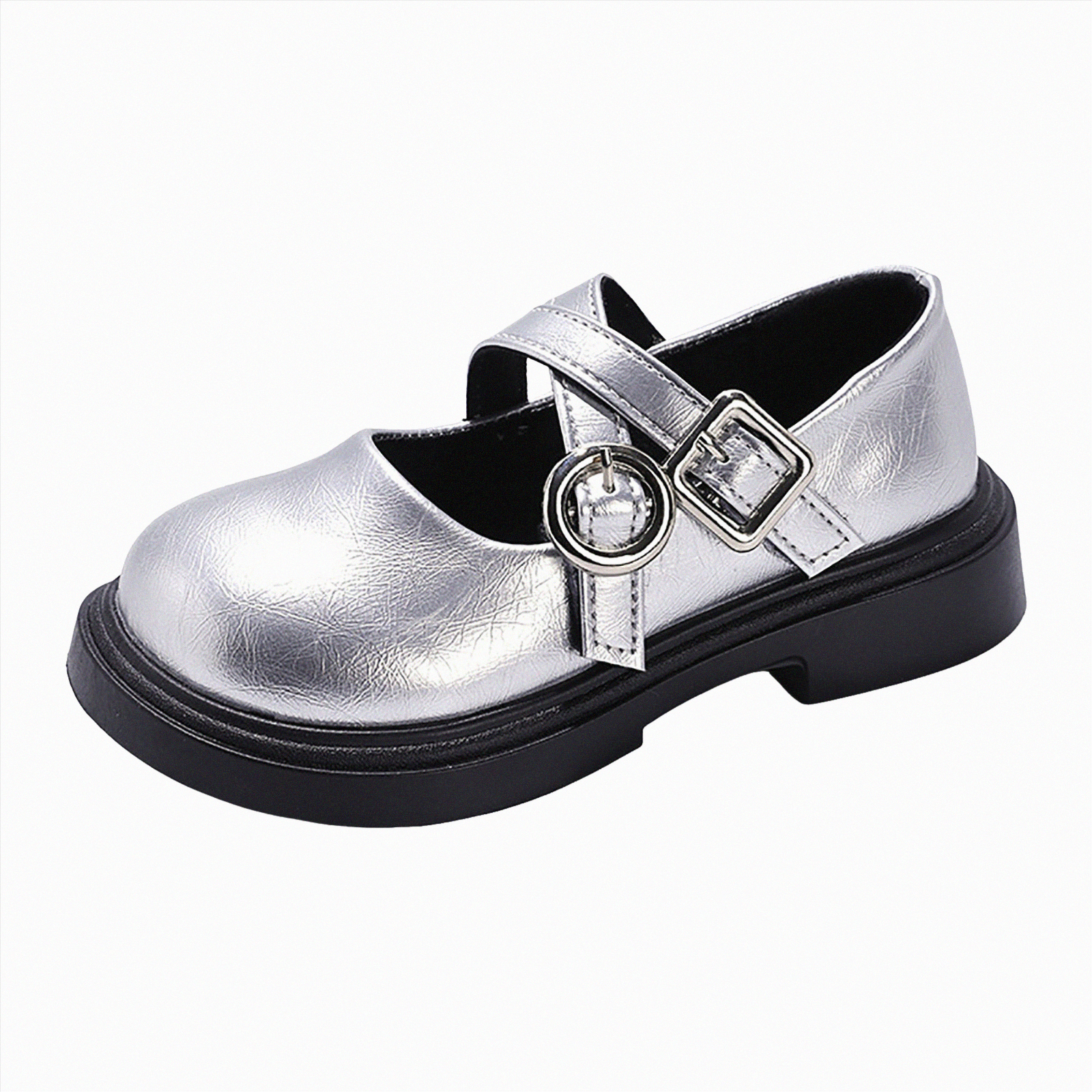 Gvdentm Toddler Girls Dress Shoes Girls Dress Shoes White Mary Jane ...