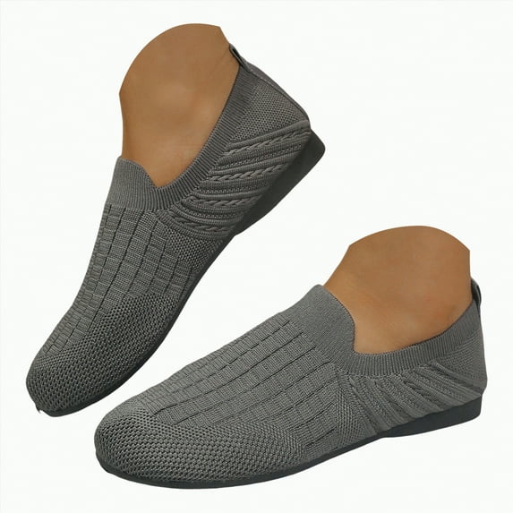 Gvdentm Woman Dress Shoes Black Women Flats,Women's Flats Shoes Round ...