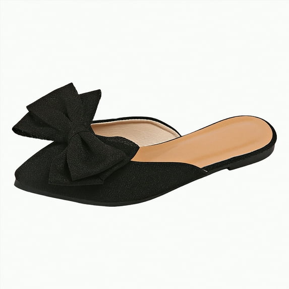 Gvdentm Women Dress Shoes Comfortable Women's Dress Flats Ballet Low ...