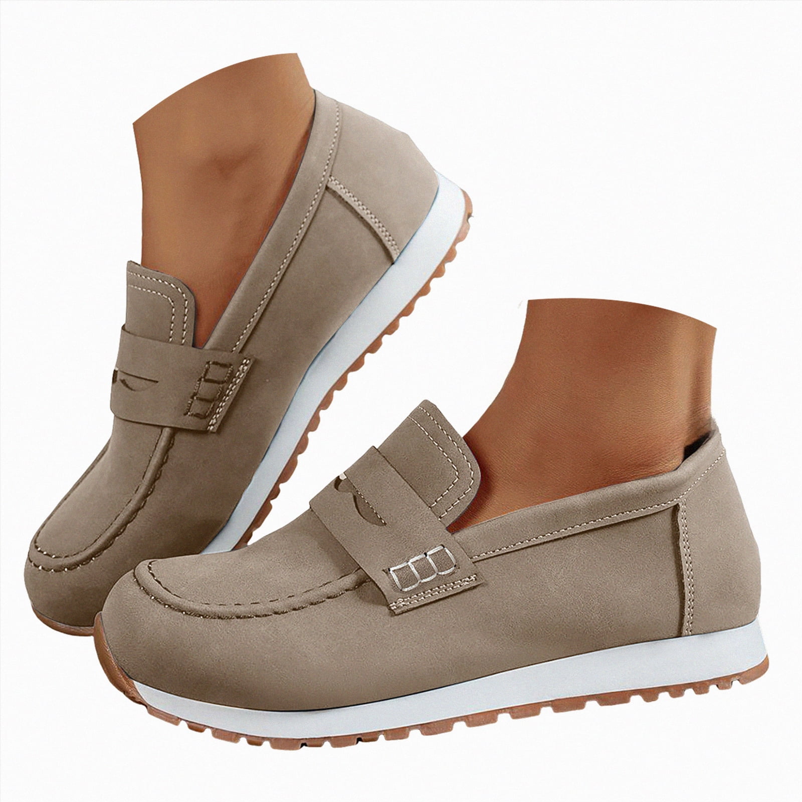 Gvdentm Women's Fashion Sneakers Walker Fitness Workout Sneakers for ...