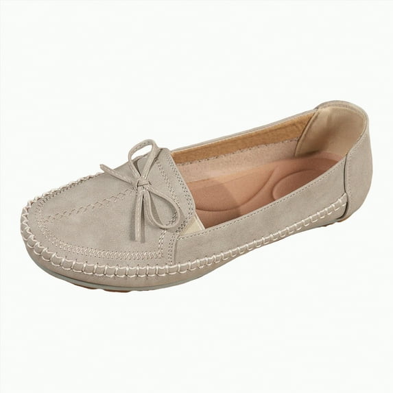 Gvdentm woman Shoes Women's Ballet Shoes Comfortable Slip on Round Toe ...