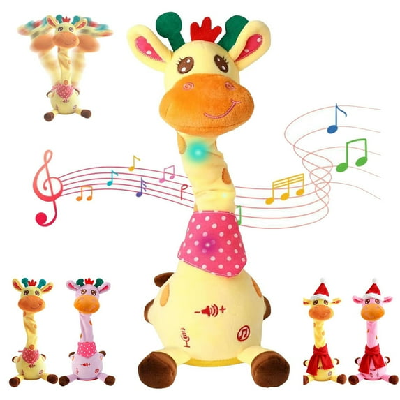 GvuoFny Dancing Giraffe Toy 2025 Upgrade – Sings, Dances with LED ...
