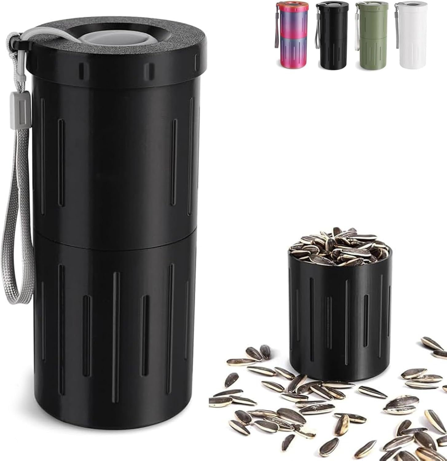 GvuoFny Sunflower Seed Spit Cup, 2-in-1 Seed Holder & Shell Disposal ...